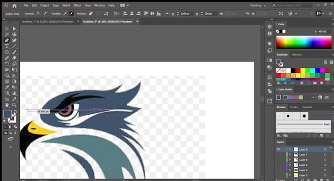 Vectorize image manual vector trace vectorise logo, icon or vector ...