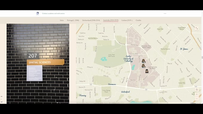 Turn your cv or resume into an interactive story map by Allthatgeo | Fiverr