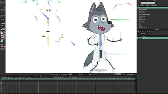 Rigging 2d Characters Moho Pro By Goodwindad Fiverr