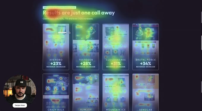 Create an attention map heatmap of your website by Darjanhren | Fiverr