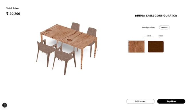 Create a custom 3d product configurator by Rajnish_raj66 | Fiverr