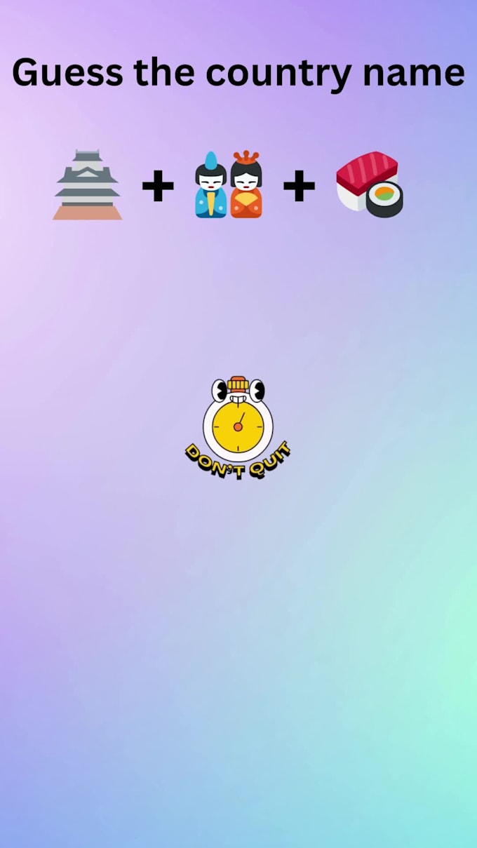 Create guess word with emoji riddle game by Naranderbhatia | Fiverr