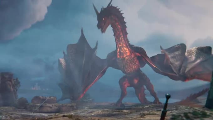 Render realistic cgi 3d dragon animation, 3d dragon model, 3d animal ...