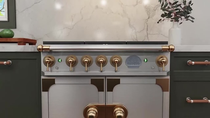 3d kitchen cabinet animation 3d interior design 3d furniture mircowave ...