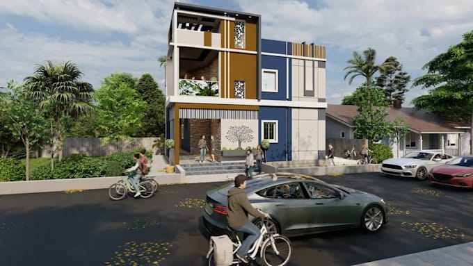 Creative architectural design for residential spaces by Goldenarc915 | Fiverr