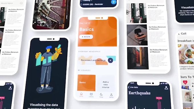Do flutter mobile app development with firebase by Qasimrajput57 | Fiverr