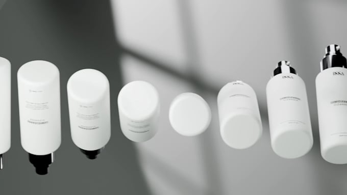 Do 3d cosmetic animation 3d cosmetic product 3d makeup animation video ...