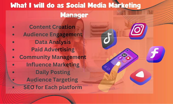 Be your social media marketing manager by Bithe_akter | Fiverr