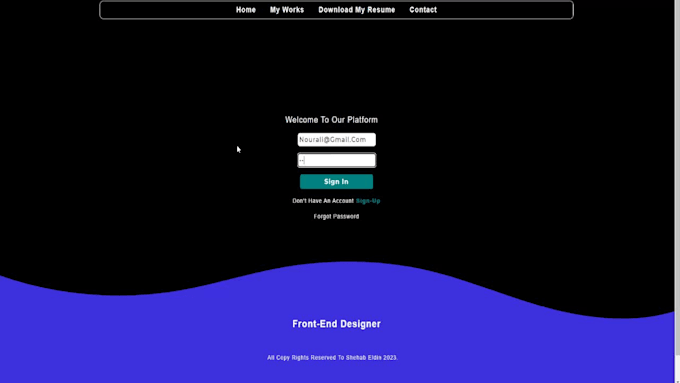 Create a unique react web app or a portfolio just feel it by ...
