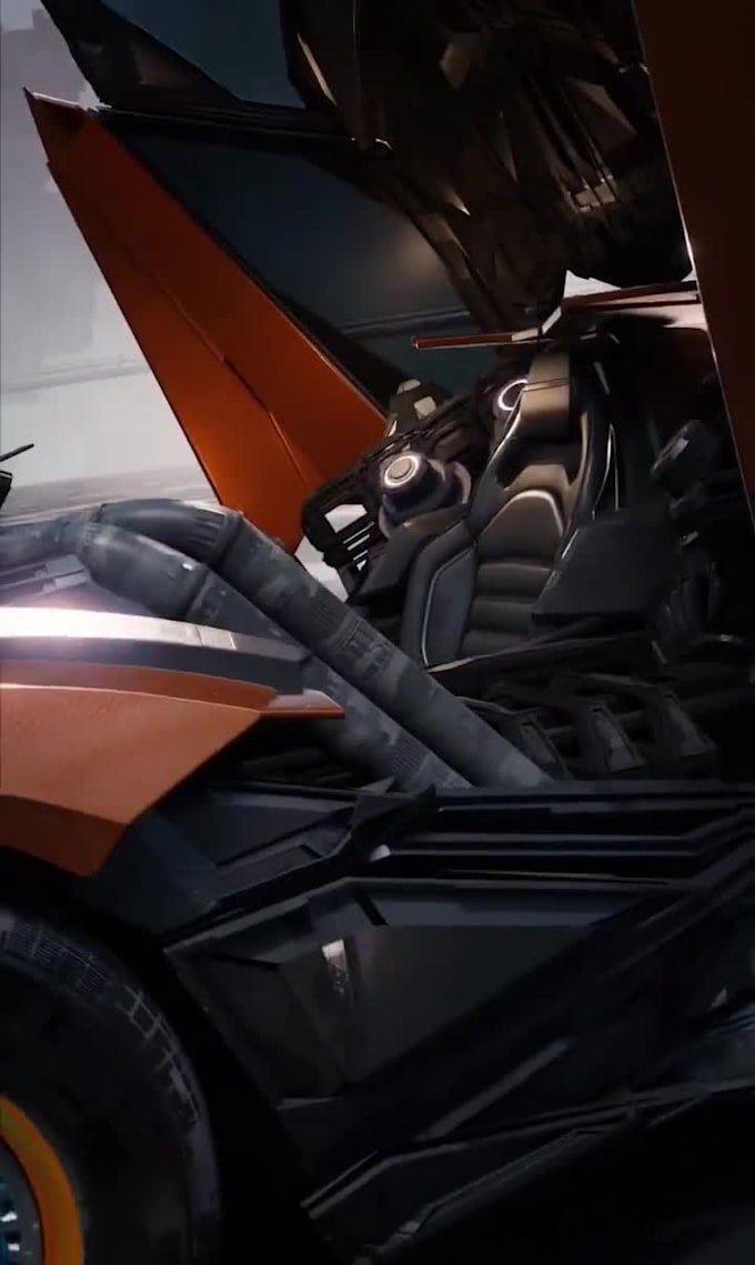 Cgi 3d car animation, 3d car chase animation, sport car, vfx ads car ...