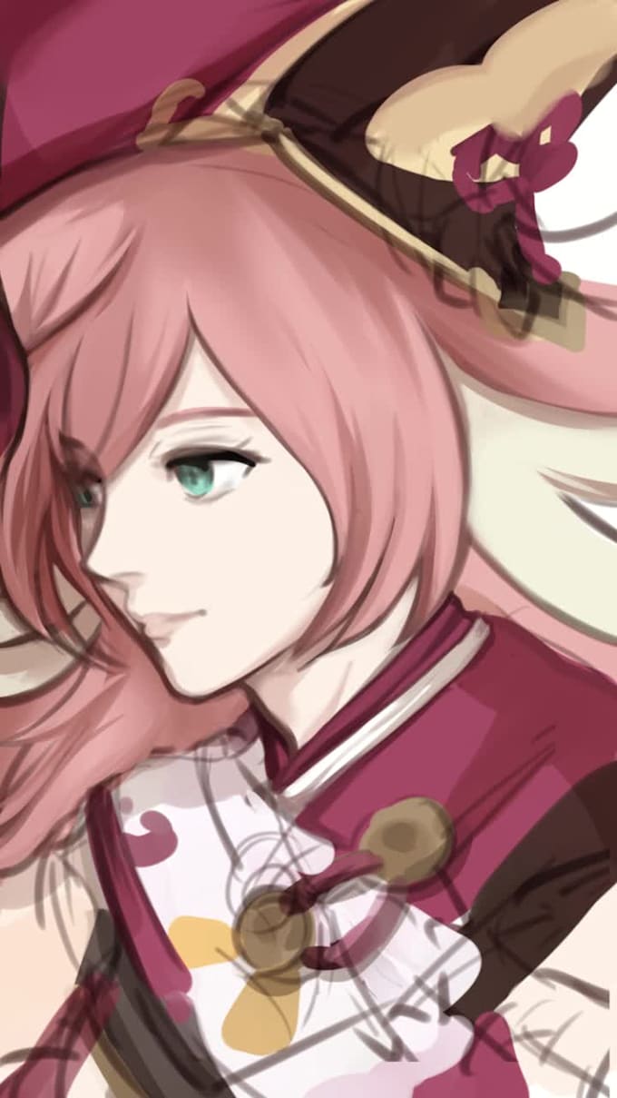 Create your own anime digital illustration by Lushi_rkgk | Fiverr