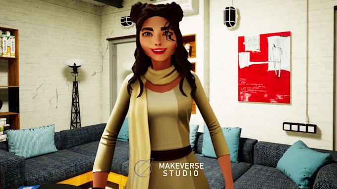 Create custom ai assistant for metaverse by Makeversestudio | Fiverr