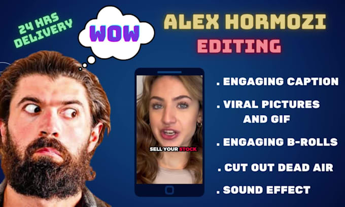 Edit Reels Tiktok And Shorts With Alex Hormozi Captions By Editbymohit