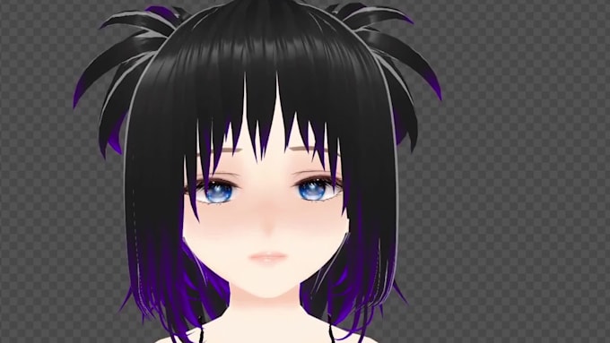 Create a custom vroid model by Shiroyuna | Fiverr