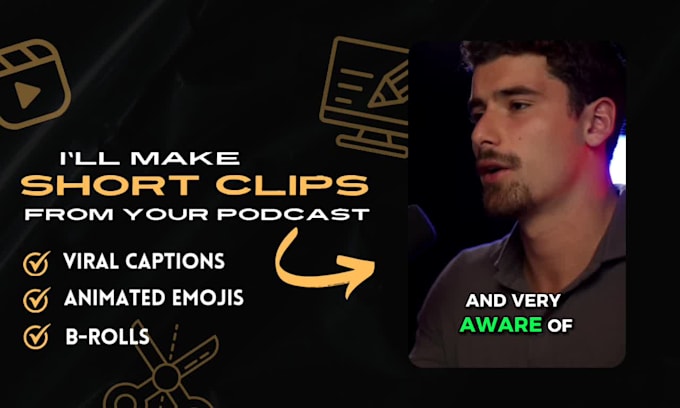 Repurpose long content into short form clip with alex hormozi captions ...