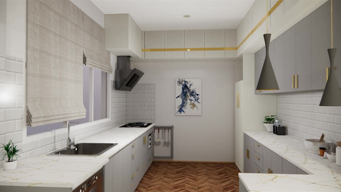 Create 3d floor plan, 2d floor plan, rendering by Sunzayb | Fiverr