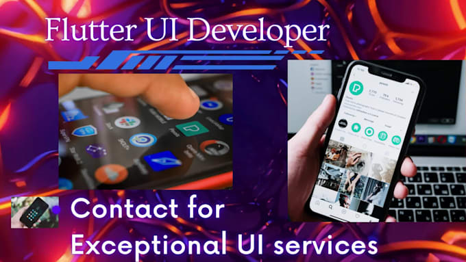 Be your android ui developer using flutter by Mr_fd1 | Fiverr