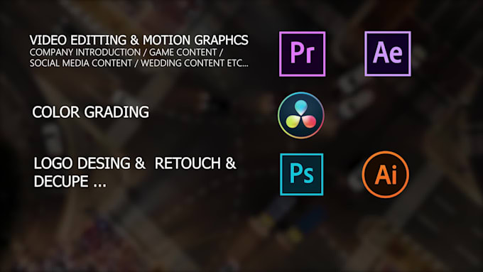 Professional video editing, motion animation by Bilal_dursun | Fiverr