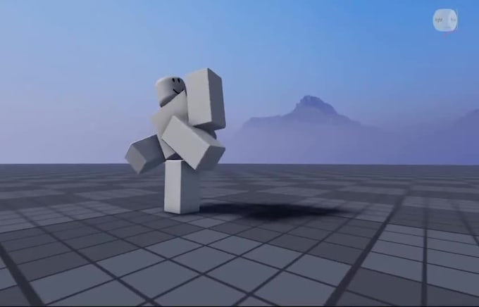 Animate impressive roblox animation, stunning roblox fighting and movement scene