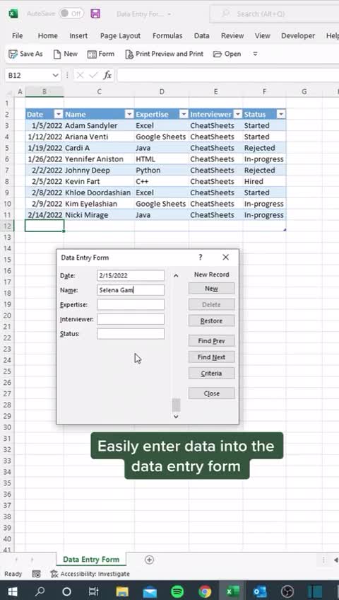 Do data entry assignments by Owino_victor | Fiverr