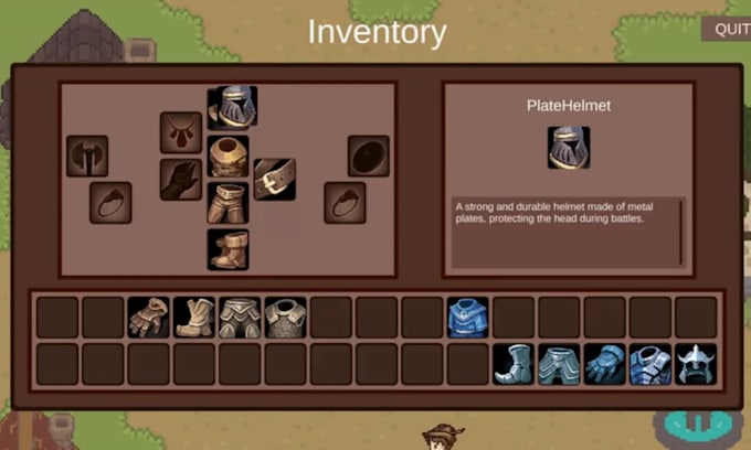 Do retro pixel game art animation, pixel mmorpg game art character ...