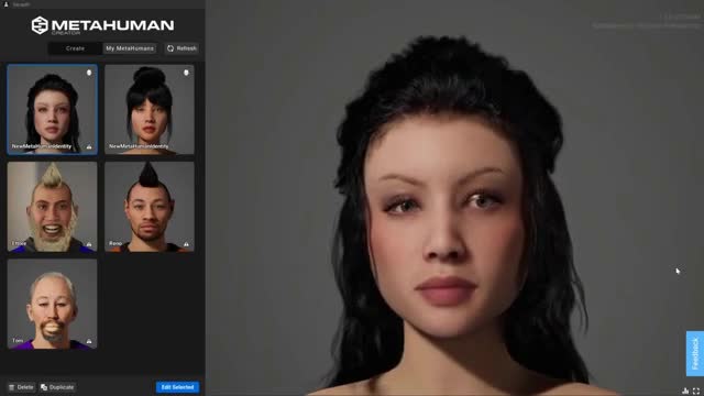 Design realistic metahuman character, character design,3d metahuman by ...