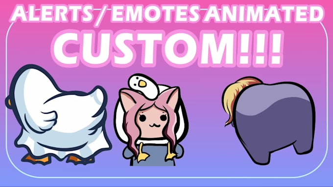 Create your twitch cheermotes, alerts or emotes animated by Balsyka ...
