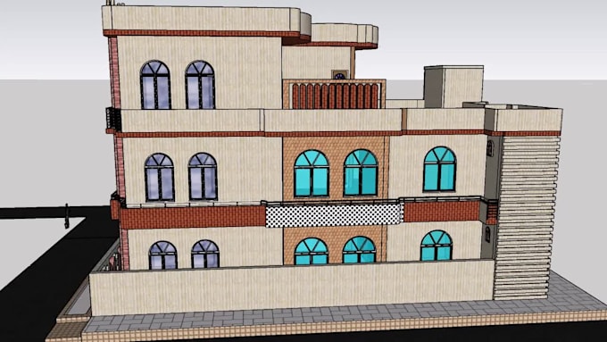 Do 2d and 3d modeling with revit by Engineerkaleem1 | Fiverr