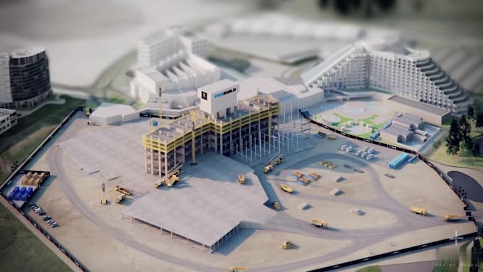 3d construction animation, 3d building animation, 3d technical ...