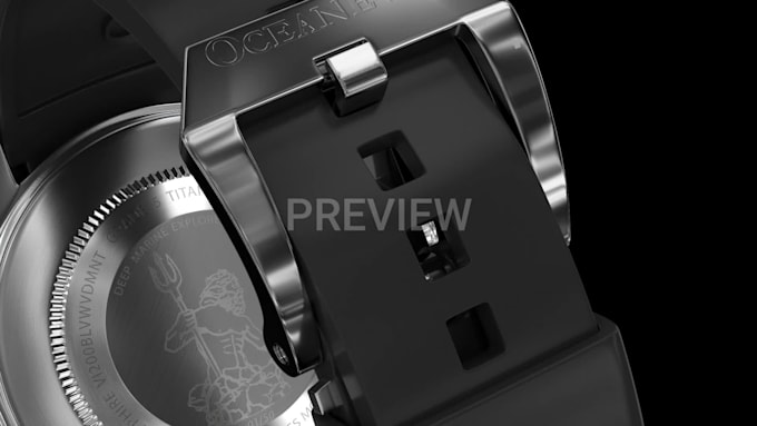 Create 3d watch animation and hyper realistic image renders by Mobi1989 ...