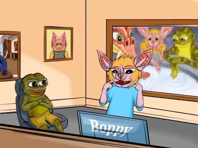 Make 2d meme animation for your coin custom 2d funny videos, short 2d ...