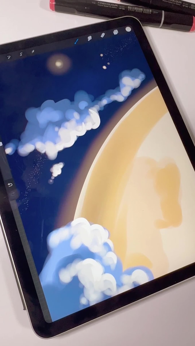 Draw a digital illustrations for anything by Viktoriiagro | Fiverr