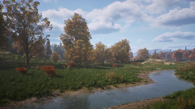 Create a stunning 3d unreal engine environment, terrain levels for any games by Doug_bo9 | Fiverr