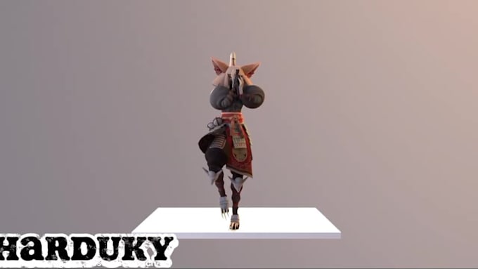 3d game model 3d game character 3d game asset 3d animation for 3d game character by Harduky ...