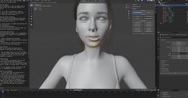 Human meta 3d character rigging,glb,vrml,blendshape,face rig,roblox model,ue5rig by Miyelao | Fiverr
