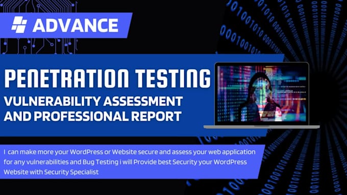 Do advance website penetration tasting with professional report by Adnan_alhaz | Fiverr