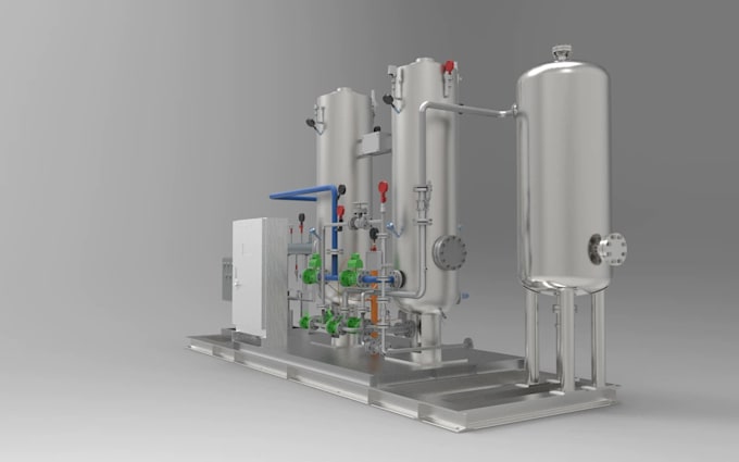 Create industrial 3d animation for your product with product,interior ...