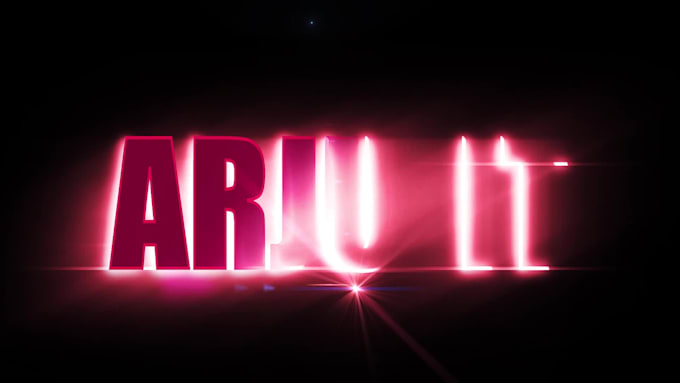 Create epic neon light logo intro by Davidkeiza | Fiverr
