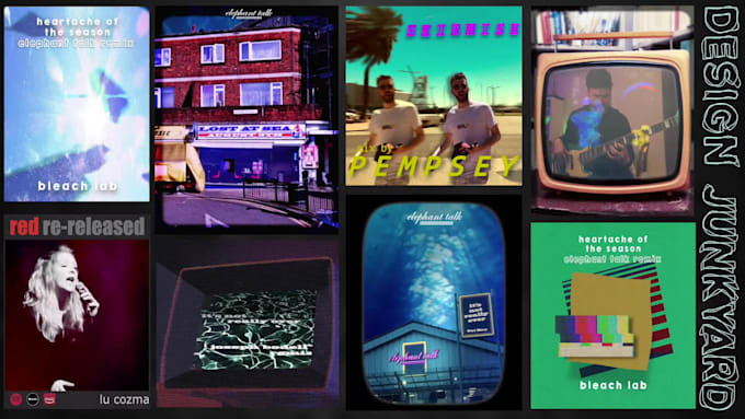 Create engaging visual assets for your release by Designjunkyard | Fiverr