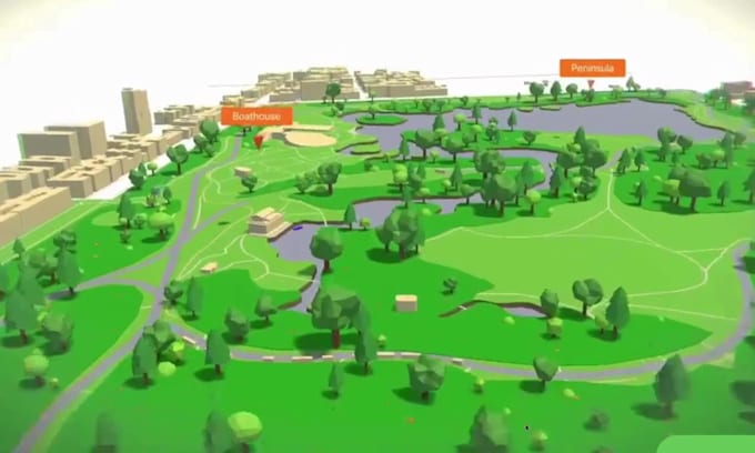 Visualize 3d city model interactive 3d map webgl map animation 3d floor ...