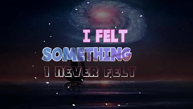 Do an amazing animated lyrical video for your song by Adeelsarwar0026 ...
