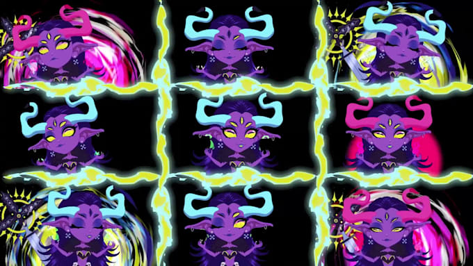 Design and model your live2d character ready to rig by Michellep_art ...