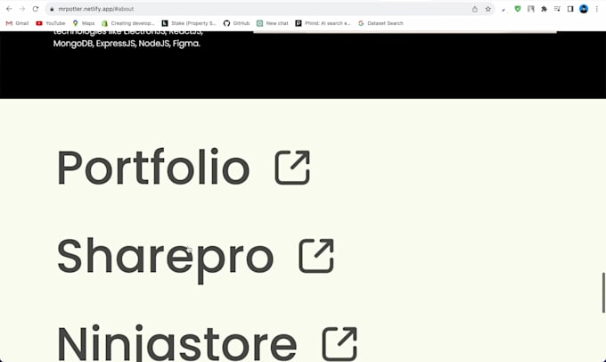 Build Your Professional Portfolio Website With Reactjs By Potterted