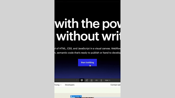 Webflow setup, build 3d animated webflow website, spline 3js scrolling ...