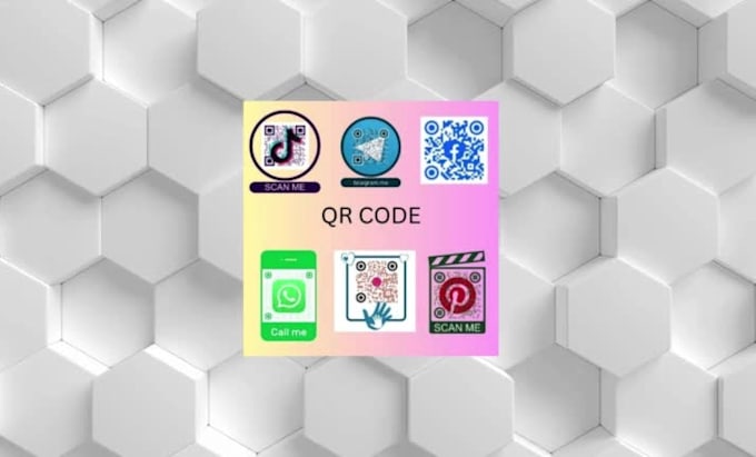 Design unique qr code, qr code generator, custom qr code with logo by ...