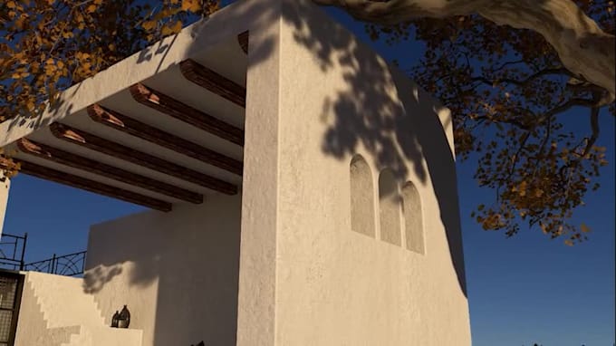 Design a 3d model of any room and create an architectural cinematic ...