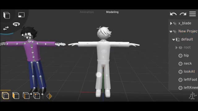 Port skeleton with blender rig using unreal engine, facial rig,ik fk ...