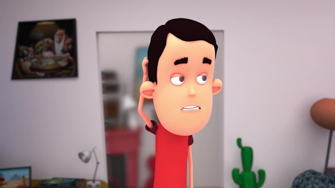 3d character modelling, rigging and animation by Wicky_abs | Fiverr