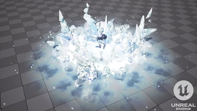 Create unreal engine vfx in niagara particle system, unreal engine vfx by Jerrydegreat | Fiverr
