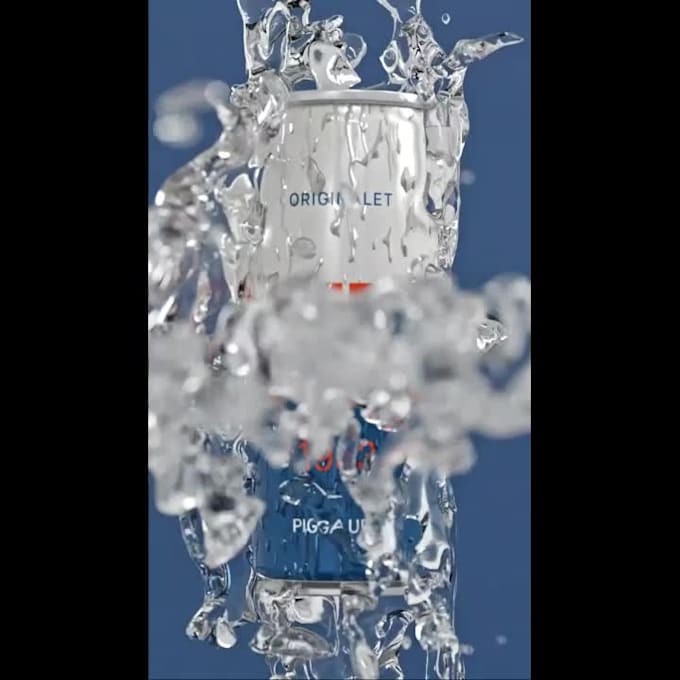 Creative 3d beverage ads 3d can design beverage animation 3d can video ...